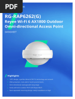 RG-RAP2260 (G) Datasheet 20241101 | PDF | Ieee 802.11 | Wi Fi