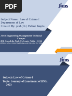 IPC Vs BNS Chronological Comparison | PDF