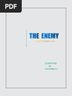 Complete English Project The Enemy | PDF