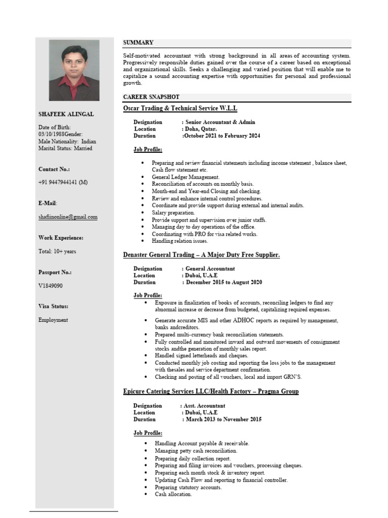 SHAFEEK ALINGAL Document | PDF | Voucher | Accounts Payable