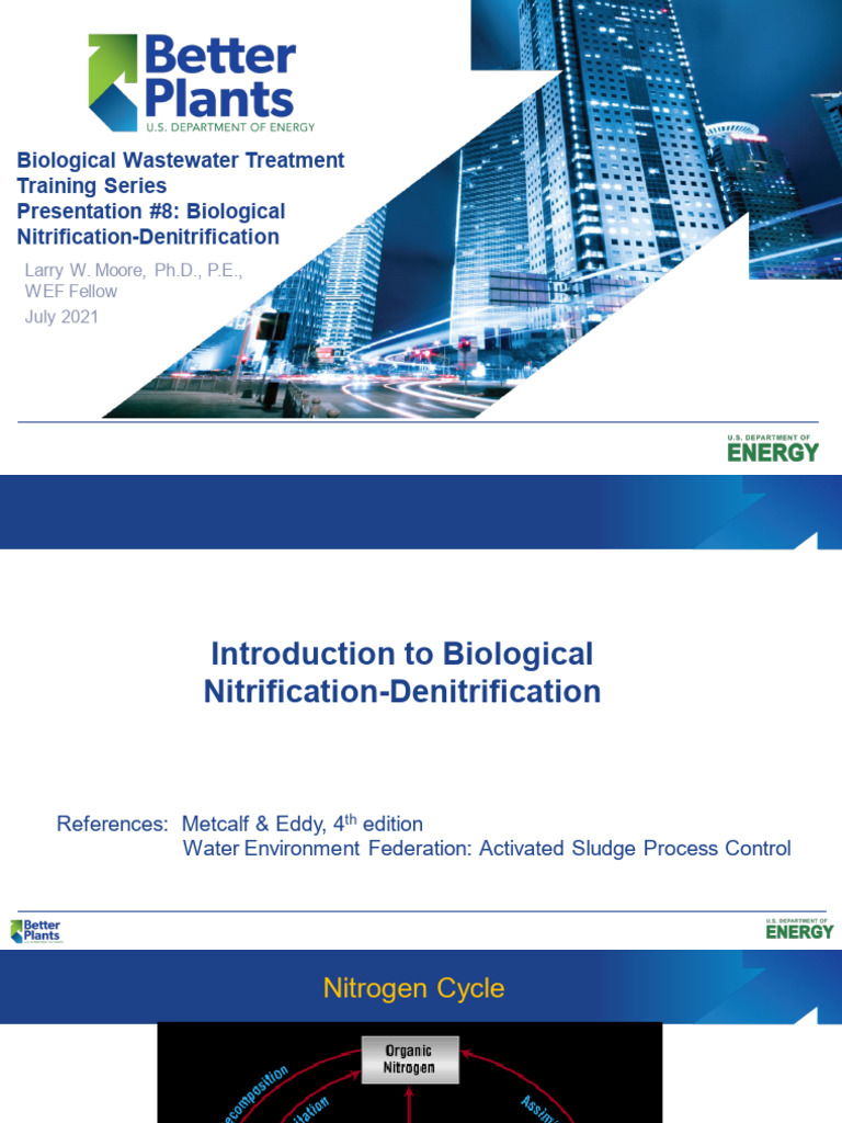 08 Introduction To Biological Nitrification Denitrification | PDF ...