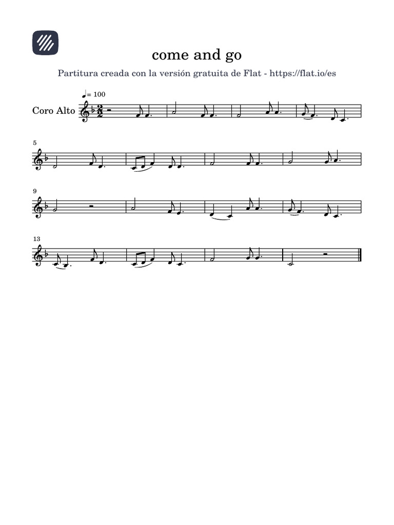 Come and Go | PDF