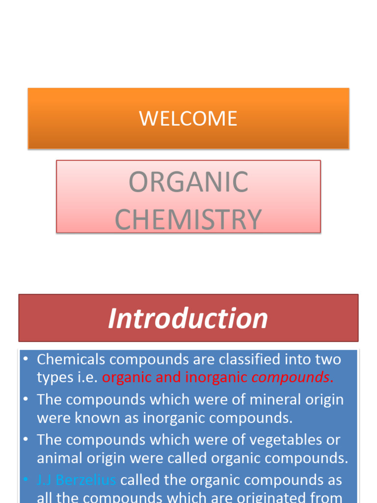 Grade 11 Organic Chemsitry | PDF | Organic Compounds | Organic Chemistry