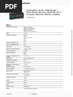 EcoStruxure Panel Server PAS600L Data Sheet | PDF | Computer Network ...