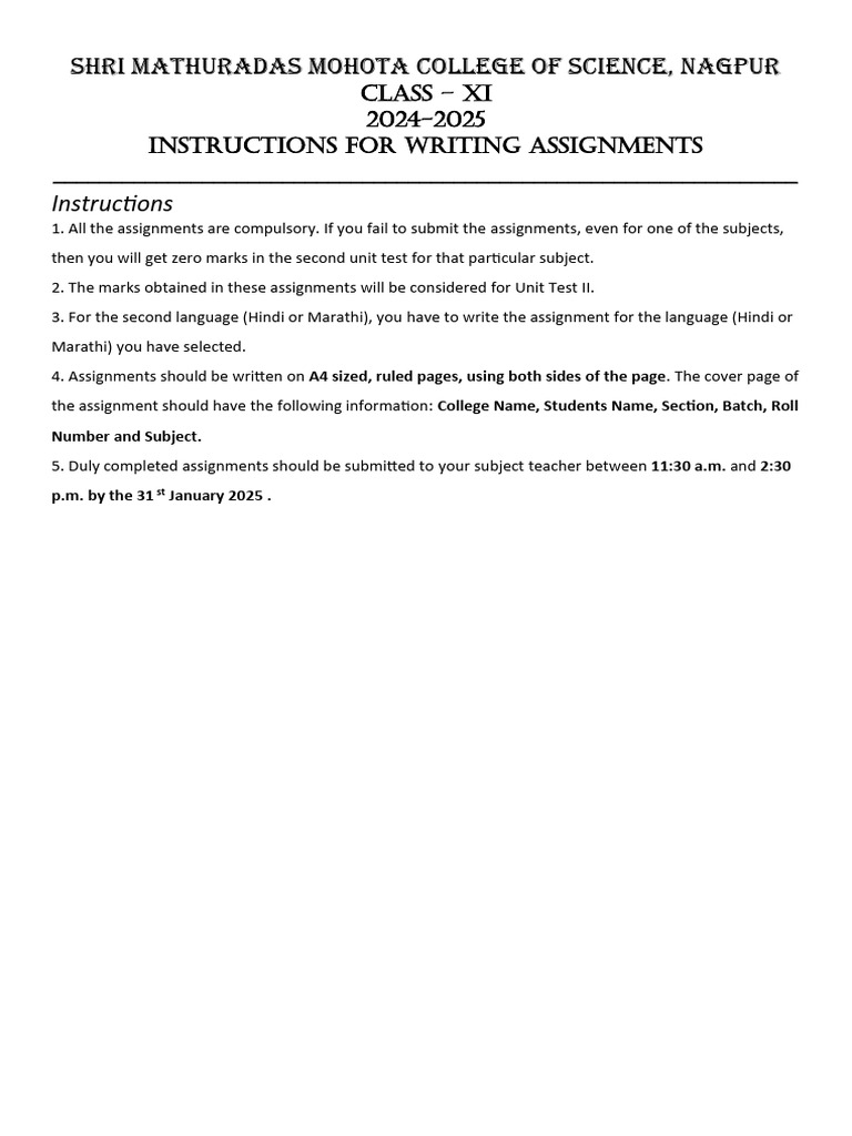 Assignment Class 11 2024-25 | PDF | Electronic Oscillator | Electronics