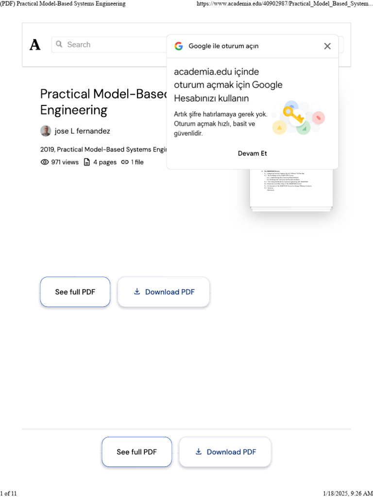 (PDF) Practical Model-Based Systems Engineering | PDF | Systems Engineering | System