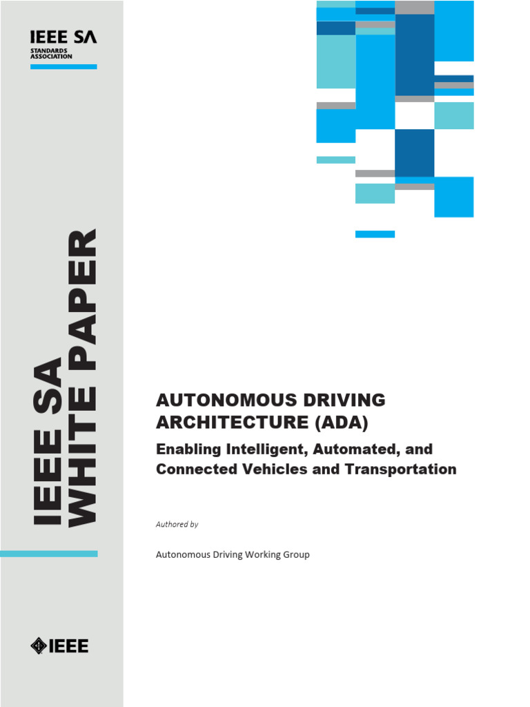 Autonomous Driving Architecture | PDF | Artificial Intelligence | Intelligence (AI) & Semantics