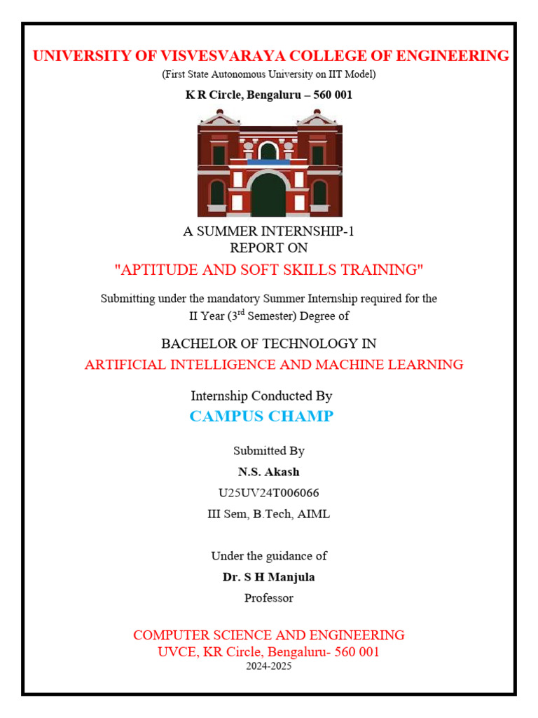 SummerInternship_I | PDF | Learning | Behavior Modification