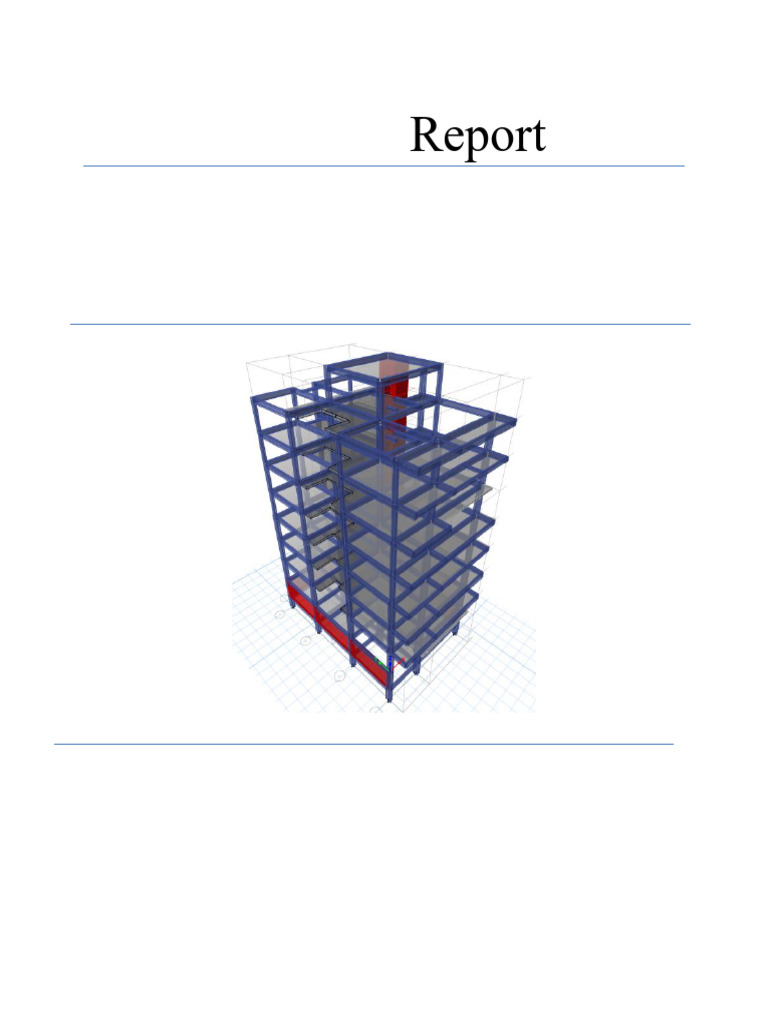 Structural Analysis and Design Report | PDF | Structural Analysis ...