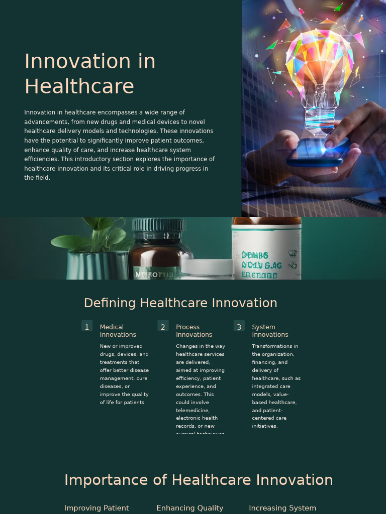Healthcare Innovation Overview PDF | PDF | Health Care | Innovation