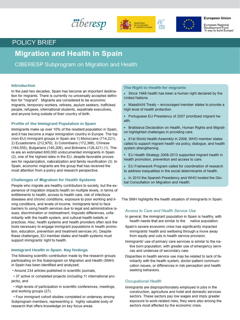 policy_brief-2 | PDF | Immigration | Human Migration