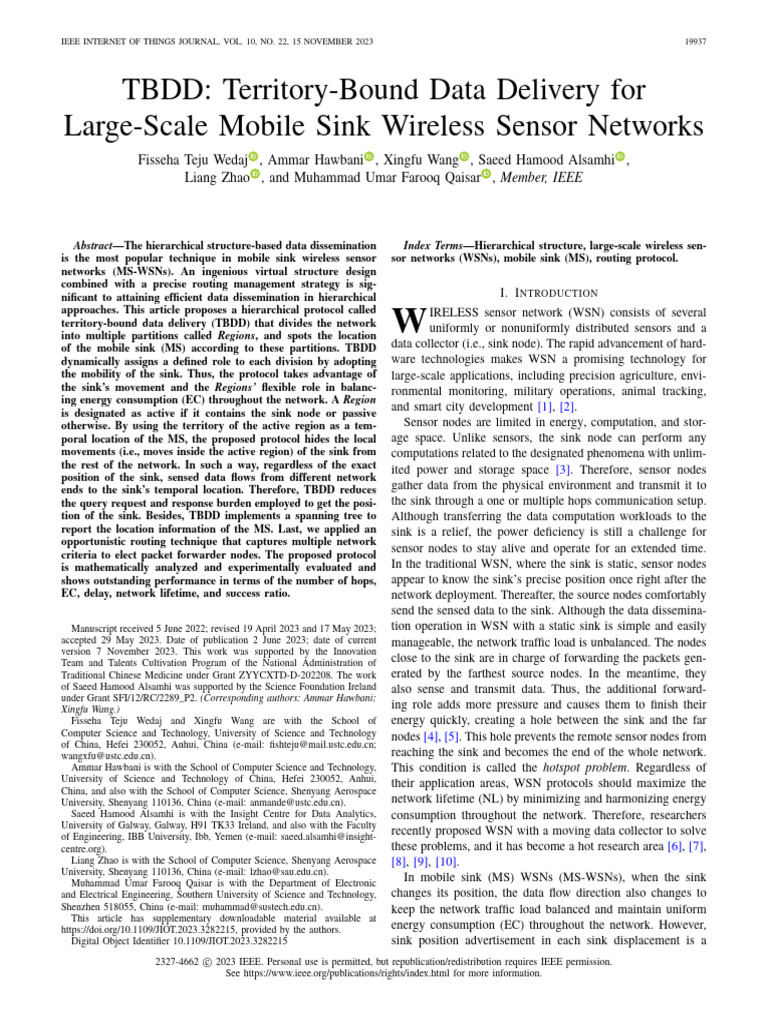 TBDD_Territory-Bound_Data_Delivery_for_Large-Scale_Mobile_Sink_Wireless_Sensor_Networks | PDF ...