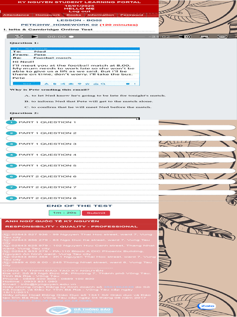 Student Learning Portal | PDF