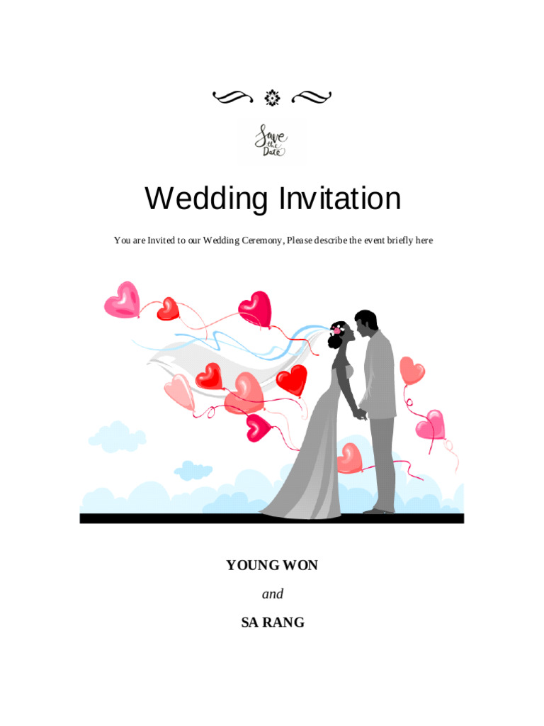Wedding Invitation | PDF