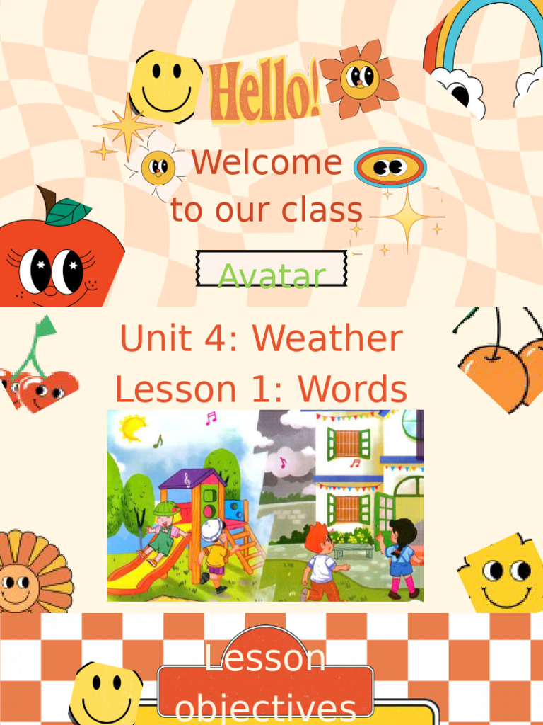 MLF 3 - Unit 4 - Lesson 1 | PDF