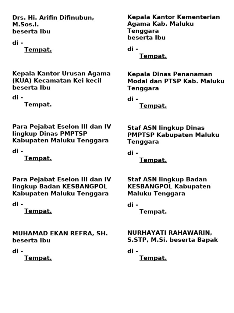 FORMAT_STIKER_UNDANGAN | PDF