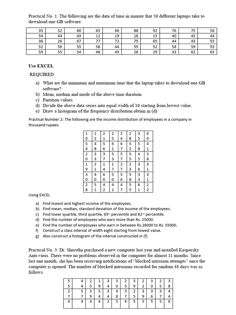 Math Sir | PDF | Statistical Theory | Statistical Analysis