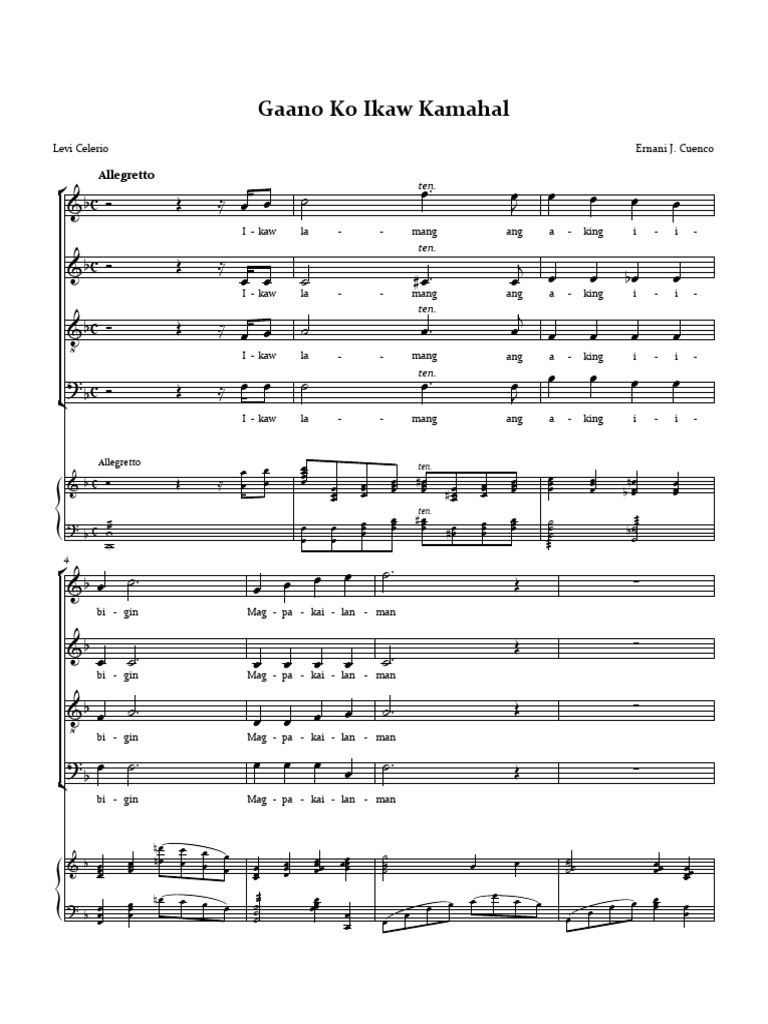 Gaano Ko Ikaw Kamahal - Compress | PDF