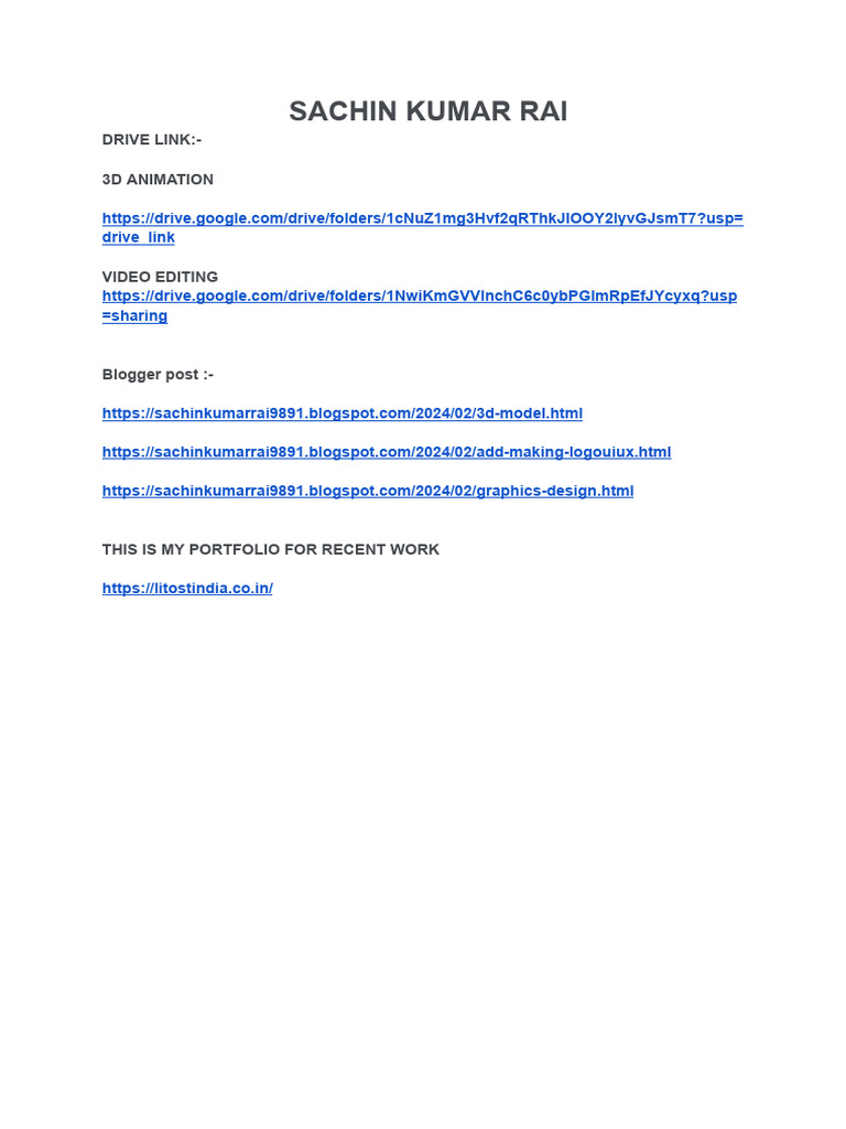 Sachin Kumar Rai | PDF