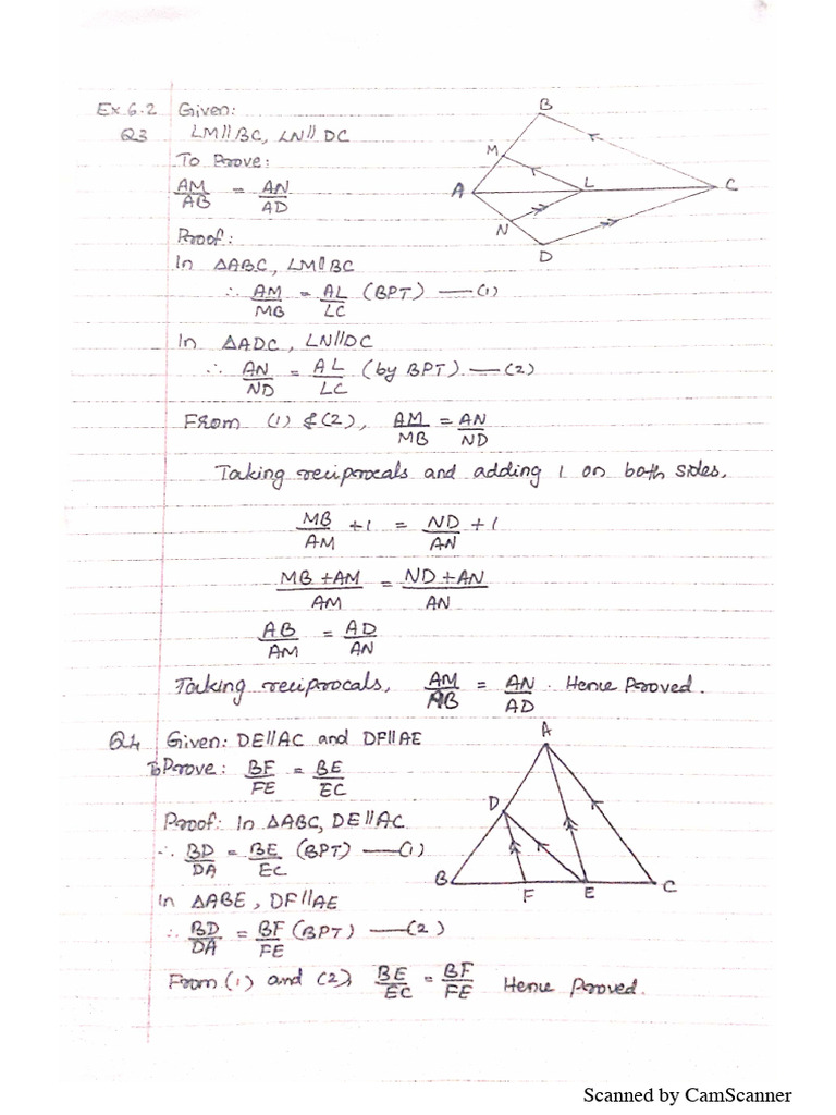 G10 Triangles Notes. copy | PDF