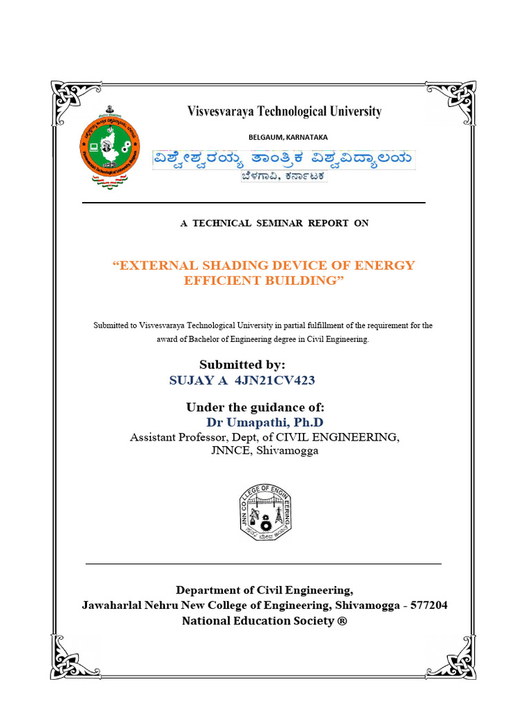 External Shading Devices For Energy Efficient Buil | PDF | Efficient ...