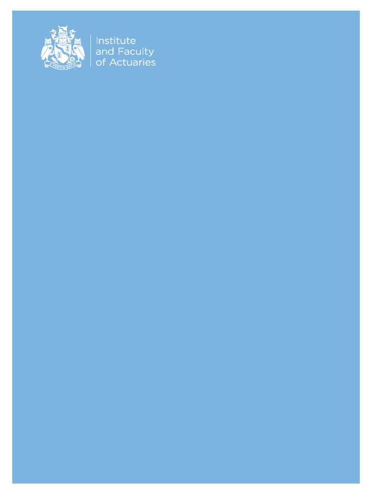 IandF SA2 202309 Examiner Report | PDF | Insurance | Actuary
