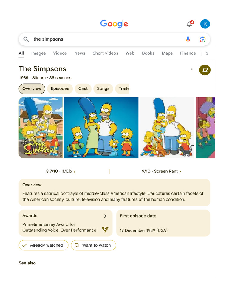 the simpsons - Google Search | PDF | The Simpsons | Television Shows