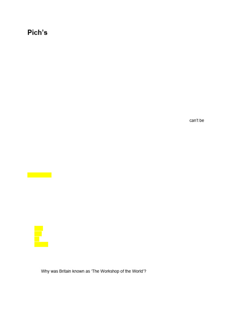 10 B Industrial Revolution QUIZ | PDF | Industrial Revolution | Factory