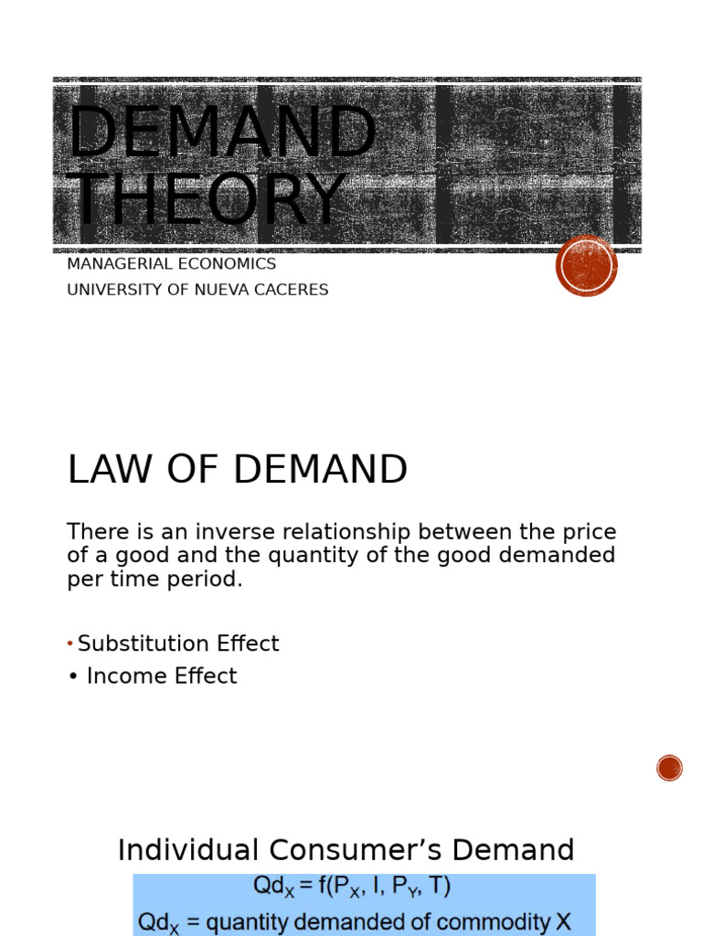 3-DEMAND-THEORY | PDF