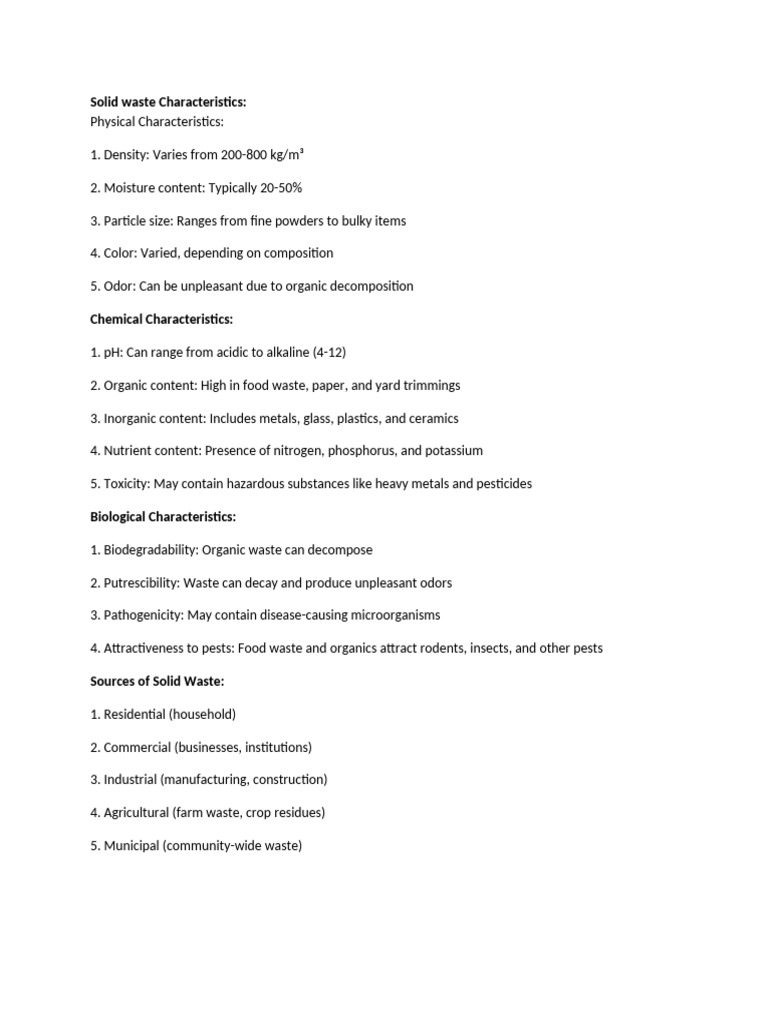 module 2 | PDF | Waste | Municipal Solid Waste