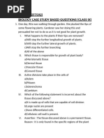 Class-9 Case Study Based Questions (Fundamental Unit of Life) T.DEEPAK ...
