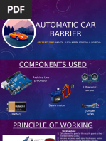 Automatic Car Parking Toll Gate Project | PDF