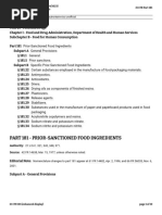 GRAS Substances in Food Regulations | PDF | Sodium Chloride | Lavandula