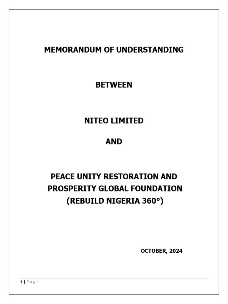 Signed MOU v4 (1) | PDF | Mediation | Arbitration
