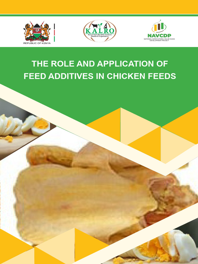 The Role and Application of Feed Additives in Chicken Feeds | PDF ...