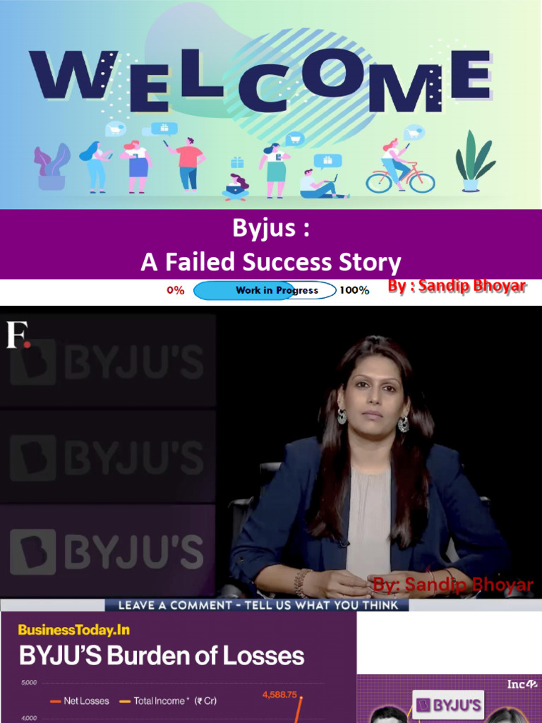 Byjus- A Failed Success Story | PDF | Private Sector | Business