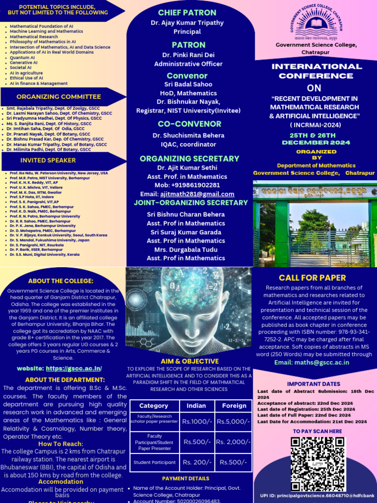 Brochure Conference GSCC | PDF | Science