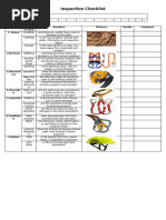 Eot Crane Inspection Checklist | PDF