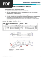 Ied 211 Tolerate This Additional Practice Answer Key | PDF | Engineering Tolerance | Metrology
