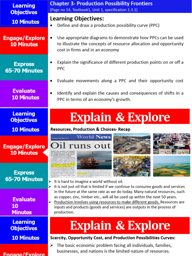 Understanding Production Possibility Curves | PDF | Economics | Economies