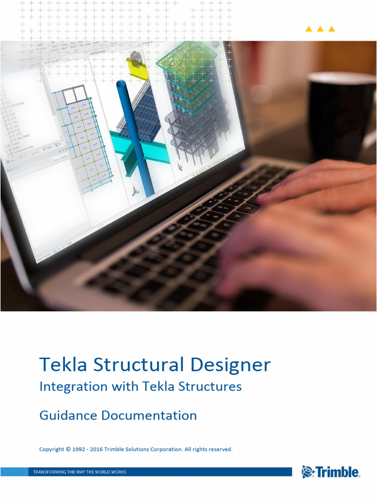 Integration Between Tekla Structural Designer and Tekla Structures ...
