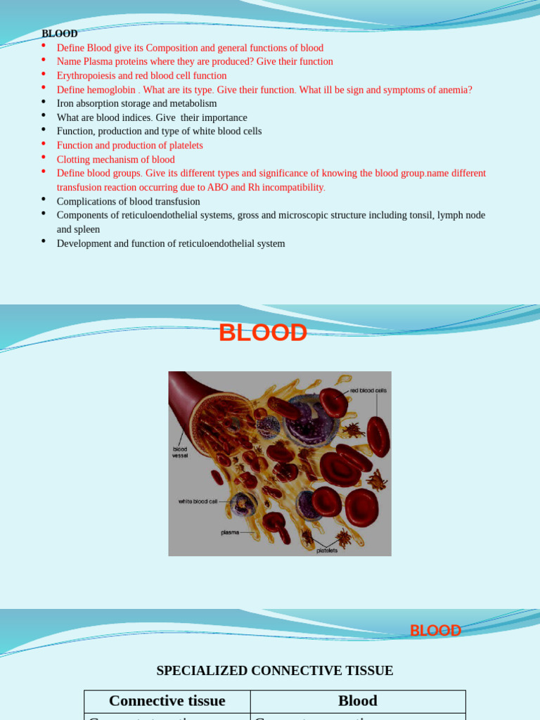 Blood | PDF | Blood | White Blood Cell