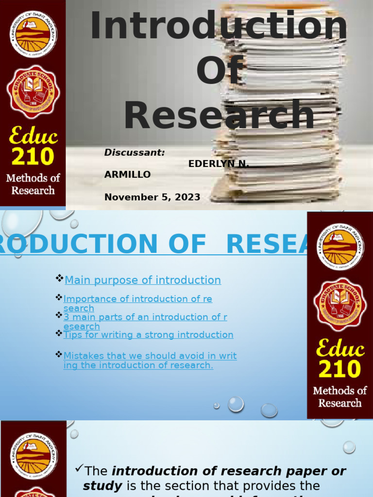 EDUC 210 METHODS OF RESEARCH EDERLYN N. ARMILLO | PDF | Knowledge ...