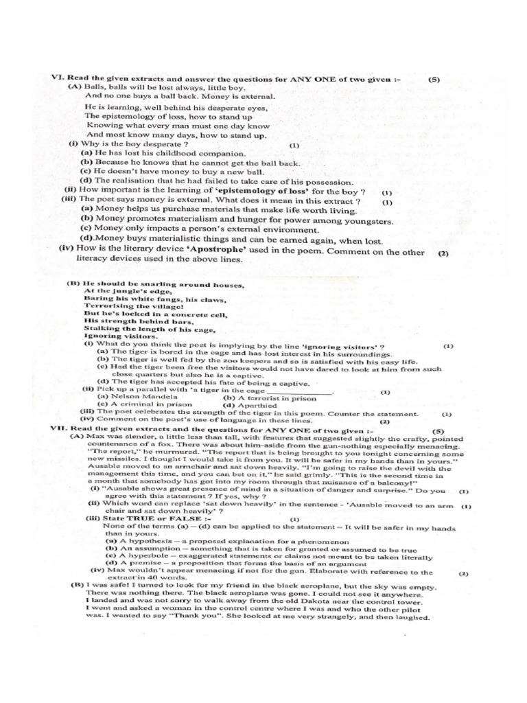 10th Worksheet 2 | PDF