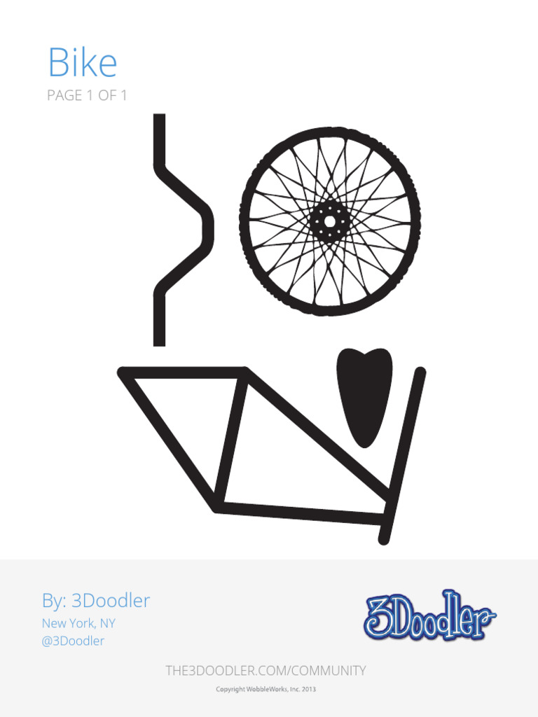 Trafaret Velosiped | PDF
