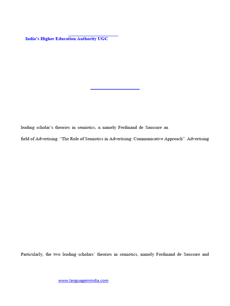 Faiz An Semiotics Marketing | PDF | Semiotics | Advertising