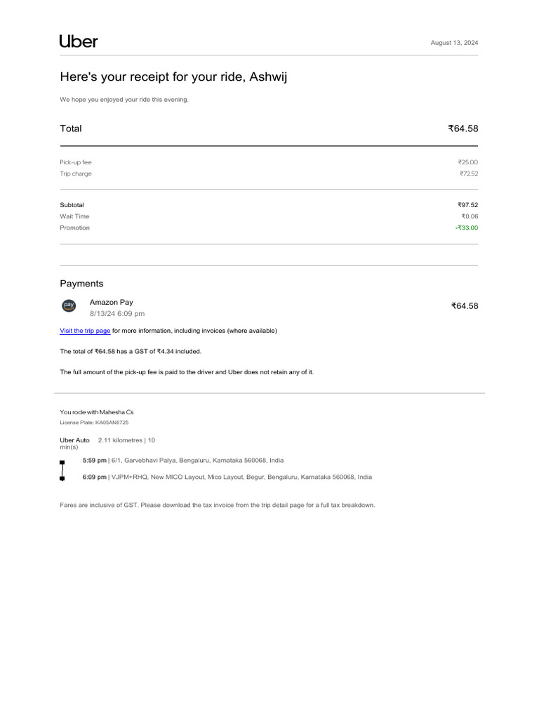 Uber | PDF