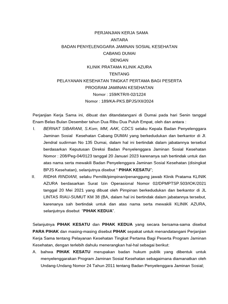 Draft PKS Azura 2025 Ok | PDF