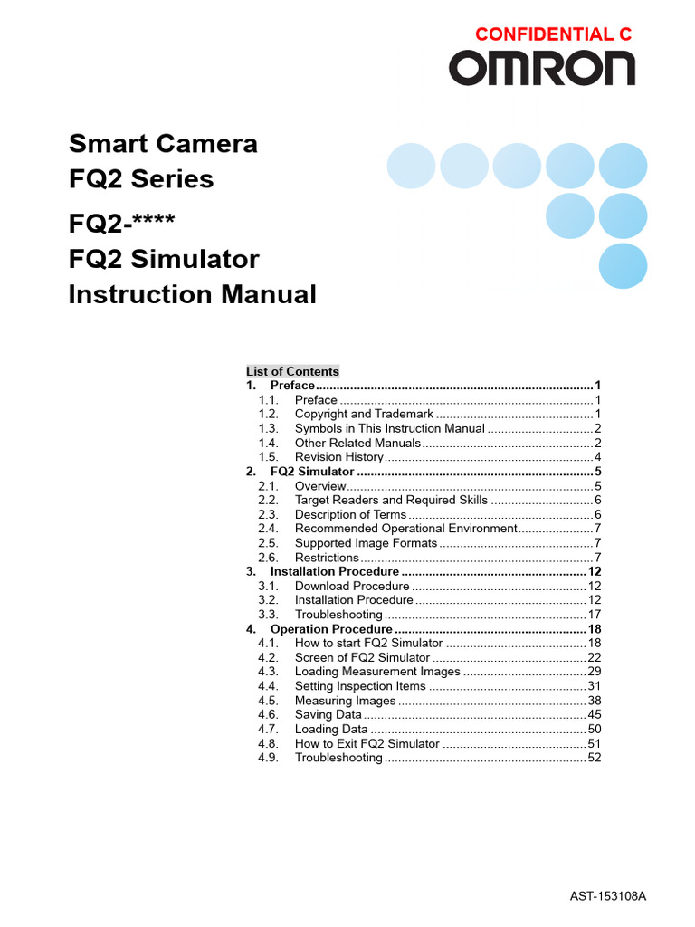 FQ2 Simulator Instruction Manual A | PDF | Input/Output | Simulation