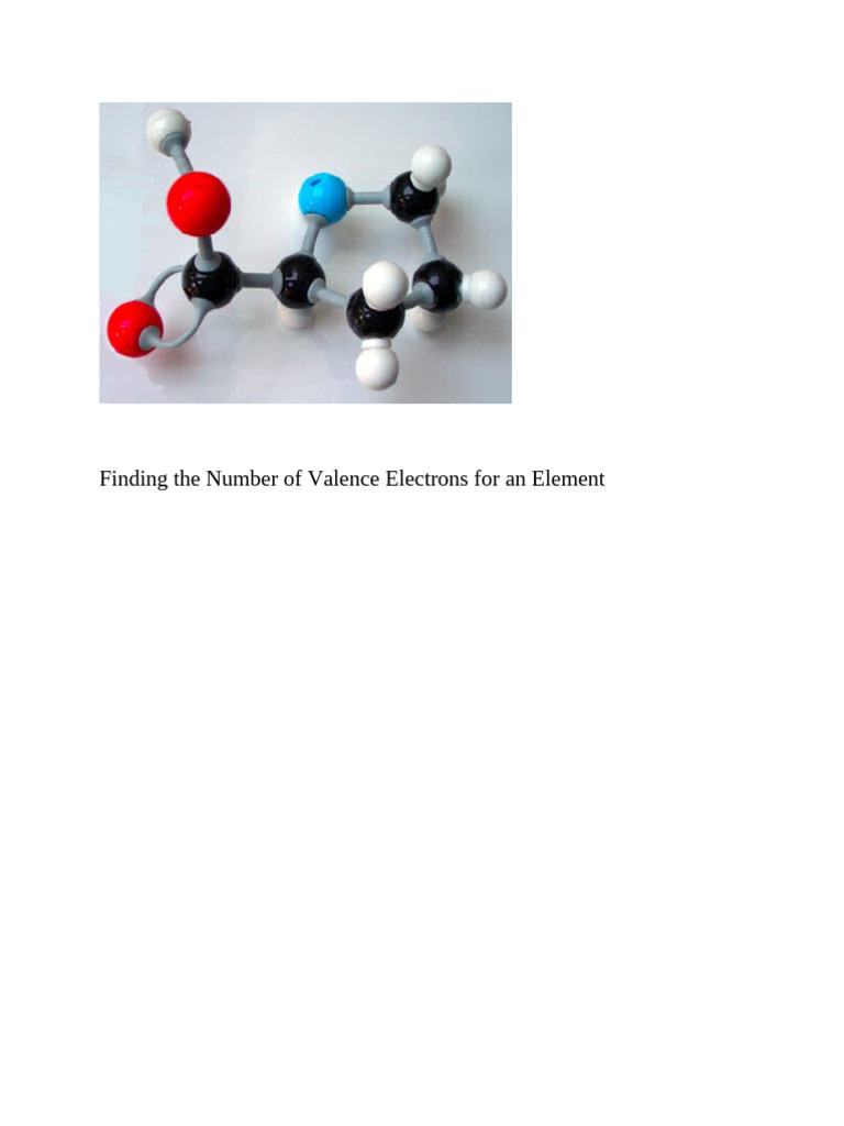 Valency and Radical of symbol | PDF